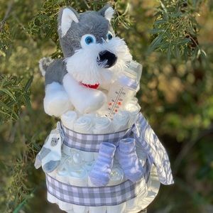 Pampers | Accessories | Puppy Diaper Cake Dog Diaper Cake | Poshmark